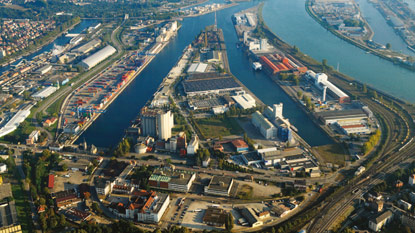 La zone d'activité portuaire de Strasbourg - Adeus